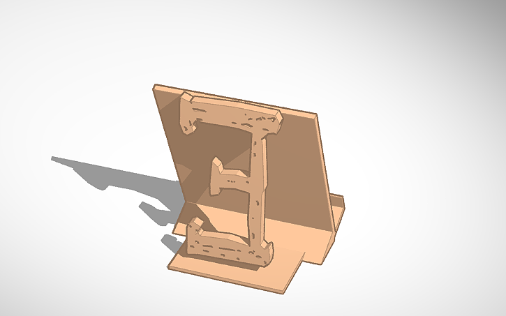 3D design Emily Huddleston -phone stand | Tinkercad