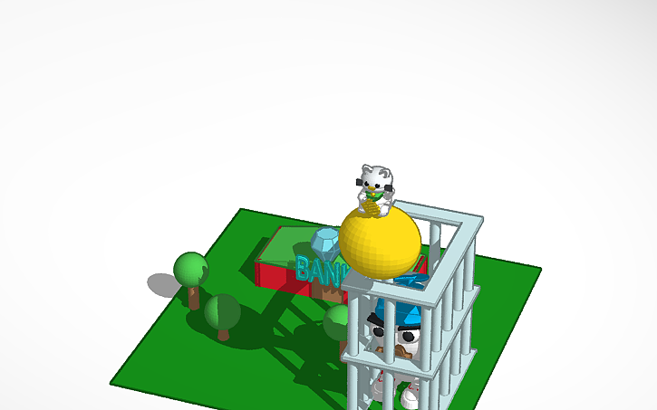 3D design Bank - Tinkercad