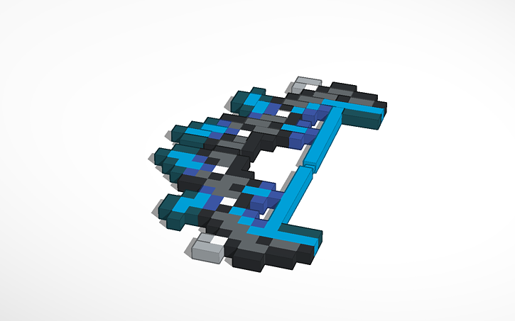 3D design Terraria Phantasm Bow | Tinkercad