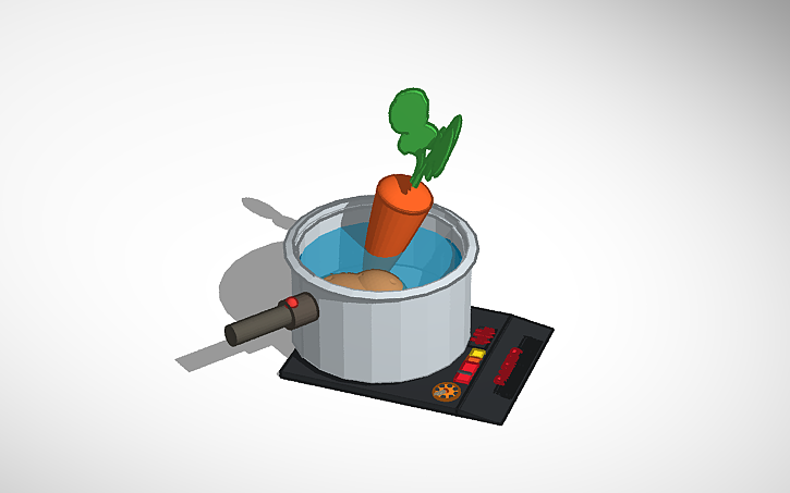 3D design 인덕션 - Tinkercad