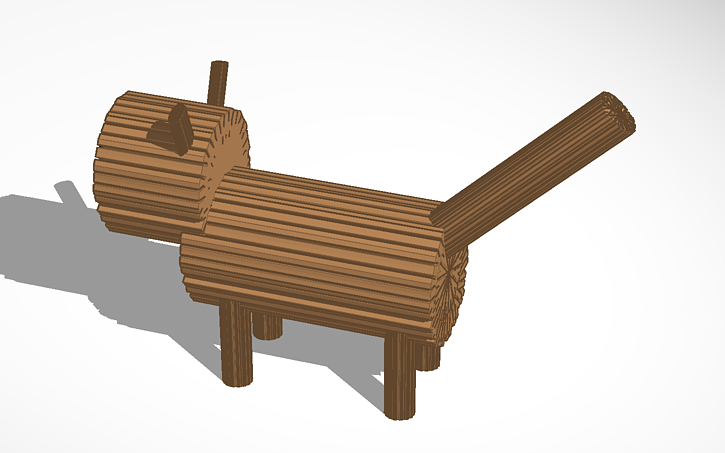 3D design Radial Fins Cat #oneshapecats - Tinkercad