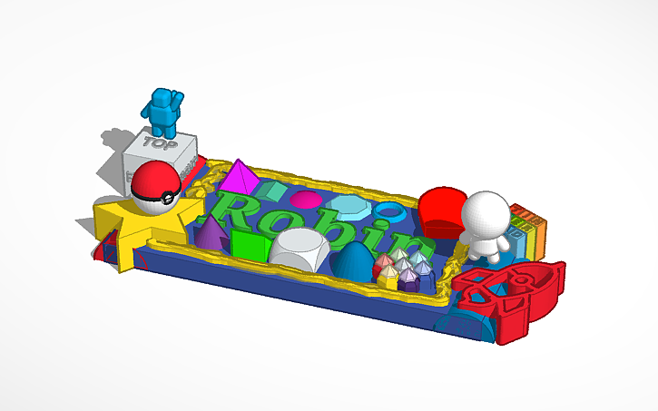 3D design Name tag | Tinkercad