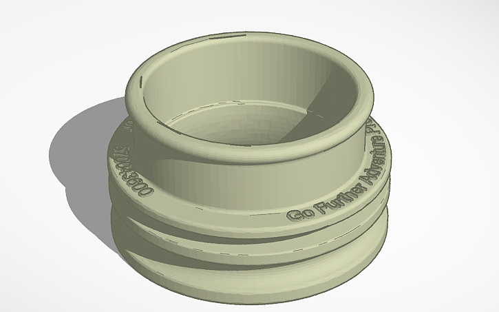 3D design 34mm Bombardier obsolete carb boot 570043600 - Tinkercad
