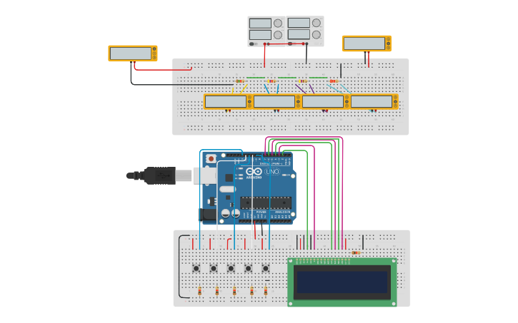 Circuit design TRABALHO 02 | Tinkercad