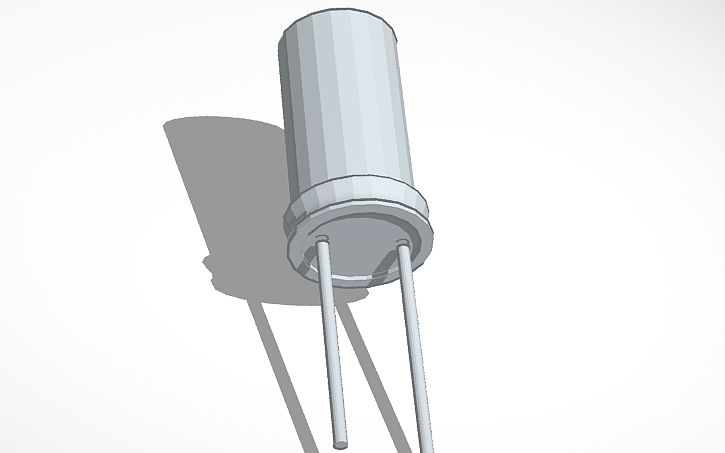3d Design Kapasitor 3d Tinkercad