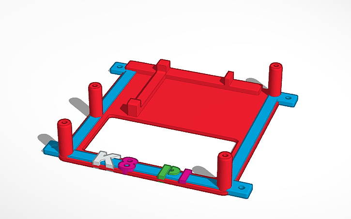 3D design K8-PI - Tinkercad