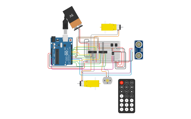 Circuit design mini project paling latest - Tinkercad