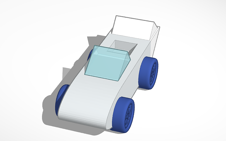 3D design Race Car - Tinkercad