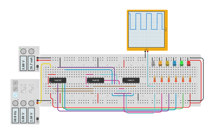 Circuit design Zarfan_3C_22_BINMod60 | Tinkercad