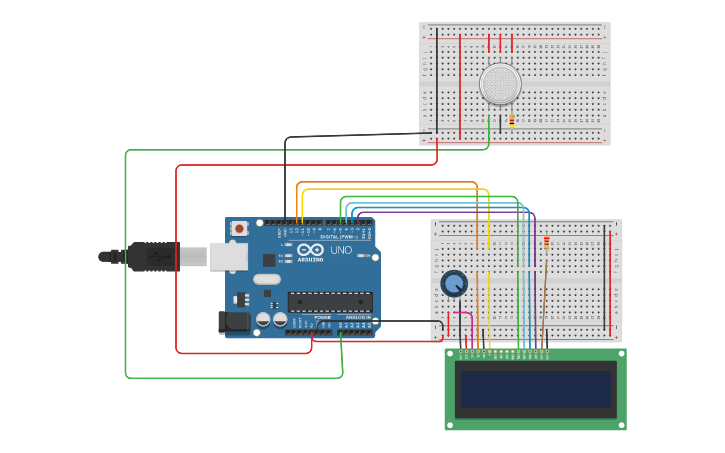 Circuit design LAB7_TASK4_18BEC1089 | Tinkercad