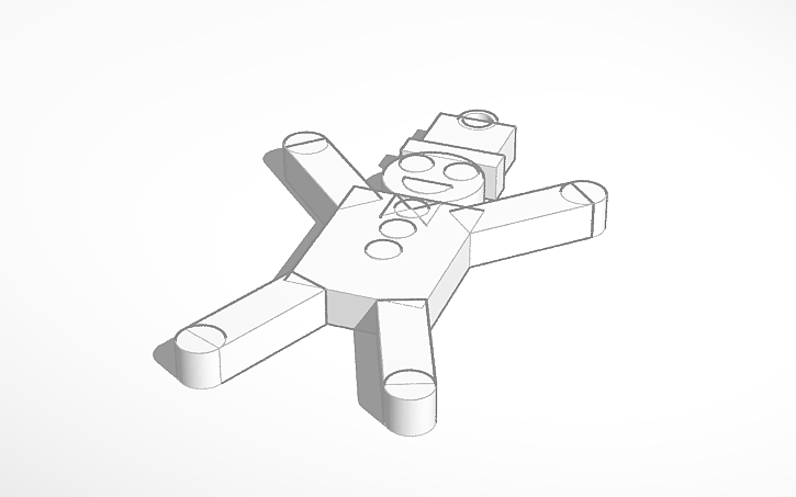 3D design Gingerbread Man - Tinkercad