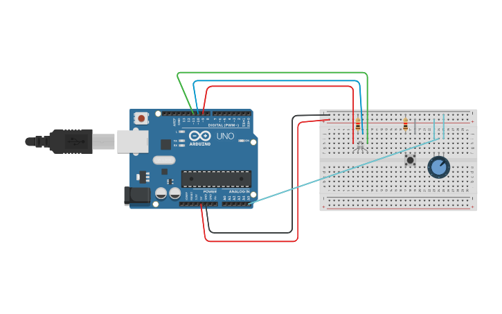 Circuit design Lab 6 level 2 | Tinkercad
