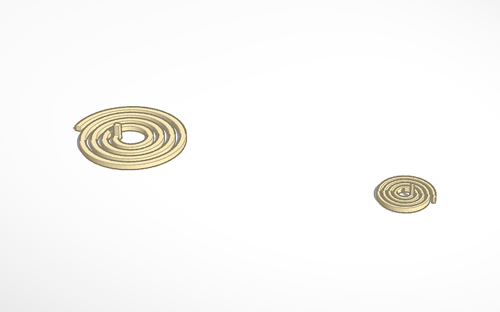 3D design Spring - Tinkercad