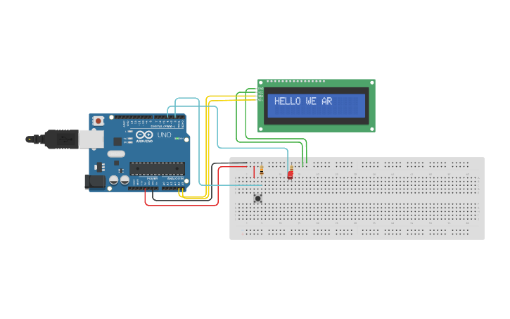 Circuit design EXERCISE 4 (2) 4 PINS - Tinkercad