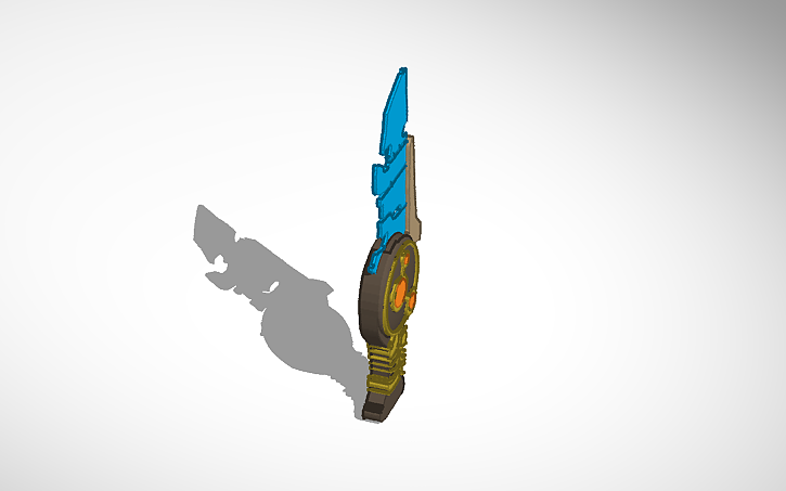 3D design ancient arrow - Tinkercad
