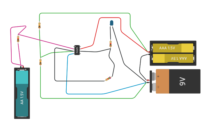 Circuit design Terrific Allis - Tinkercad