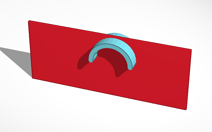 3d Design 180 Rounded Arch Tinkercad