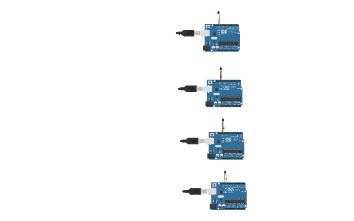 Circuit design LED Exercises | Tinkercad