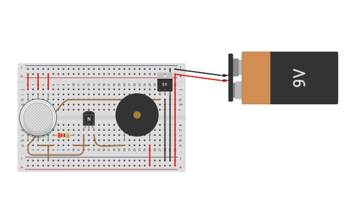 Circuit Design Sensor Gas Tinkercad