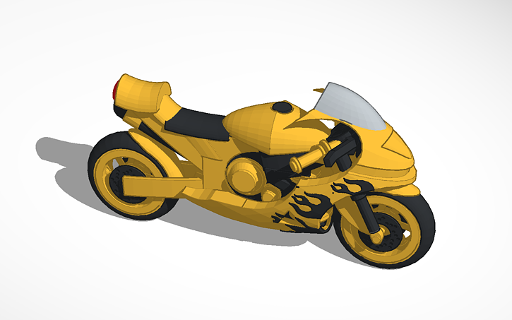 3D design Copy of my bike - Tinkercad
