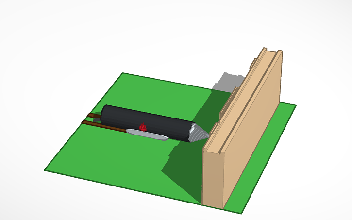 3D design fire nation drill | Tinkercad