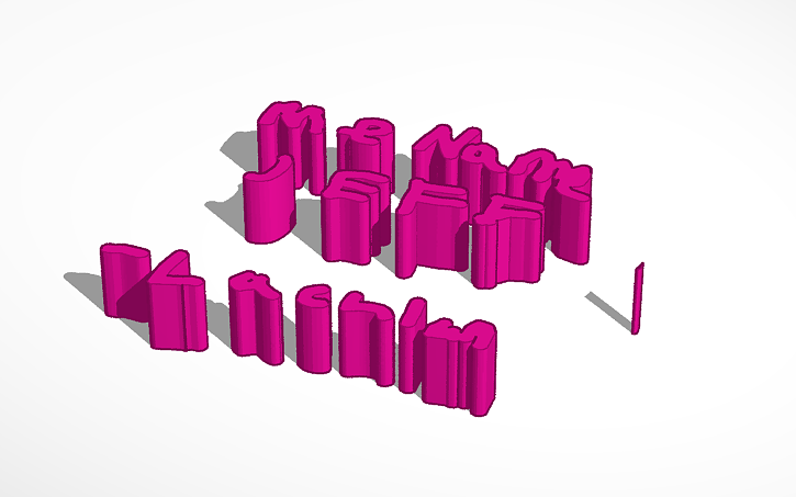 3D design Jeff | Tinkercad