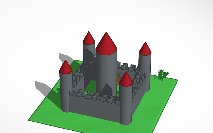 3D design Castle | Tinkercad