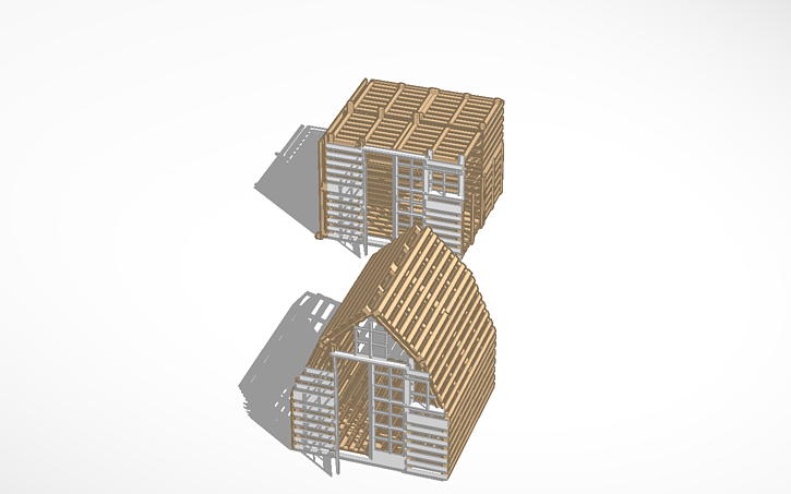 3D design Pallet shed 3 | Tinkercad