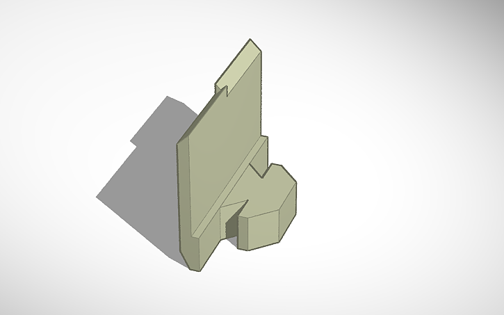 3D design V Slot Clip - Tinkercad