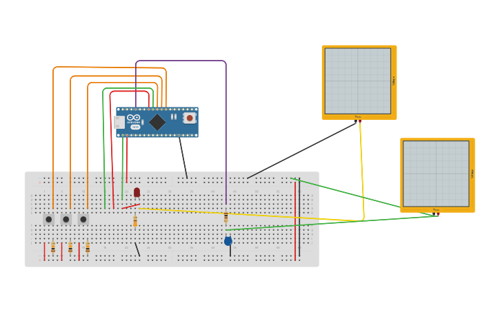 Circuit design Copy of DDS sine wave generator - Arduino Micro - Tinkercad