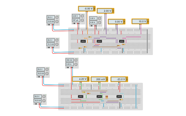 Circuit design Lab-7 191275w | Tinkercad