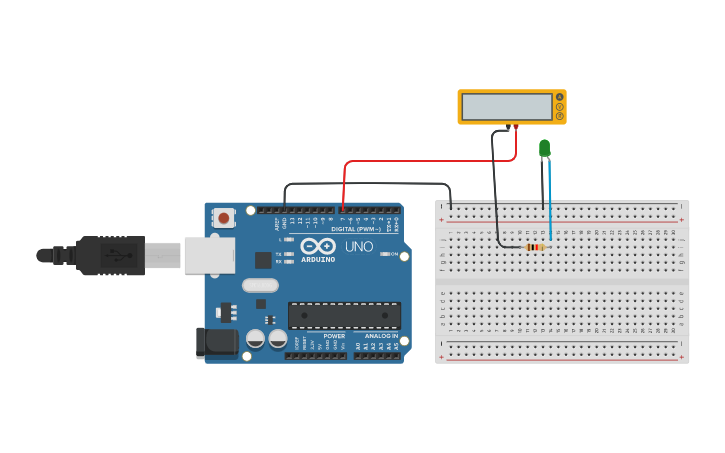 Circuit design Verifica della legge di OHM | Tinkercad