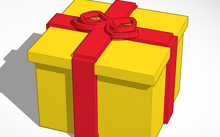 3D design gift | Tinkercad