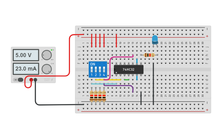 Circuit design Practica #2 Maria - Tinkercad