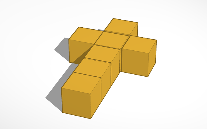 3D design Cross - Tinkercad