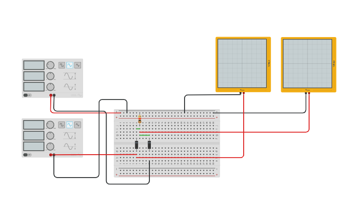 Circuit Design Full Wave Rectifier Tinkercad