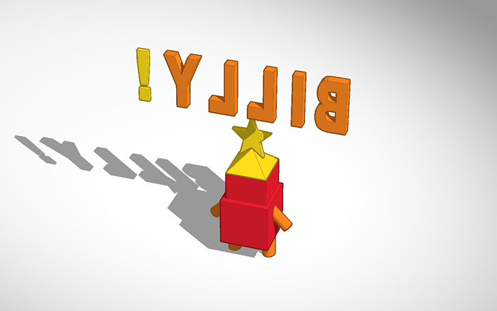 3D design Billy The Robot Boy | Tinkercad