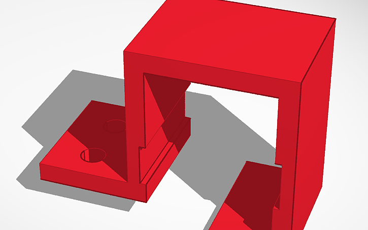 3D design CLAMP MOTOR IZQUIERDO - Tinkercad