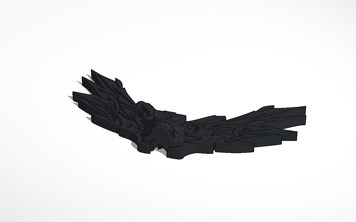 3D design Symbol for armor - Tinkercad