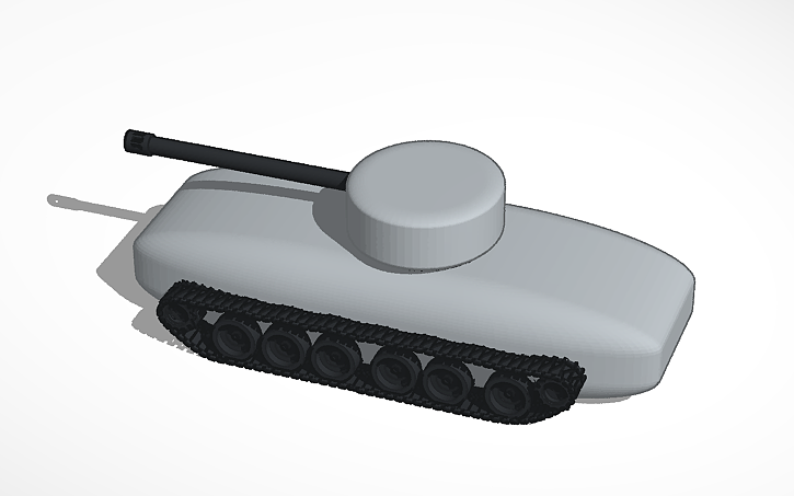 3D design tonk 2 | Tinkercad