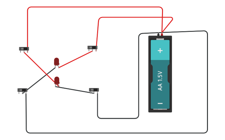 Circuit Design H Bridge Tinkercad