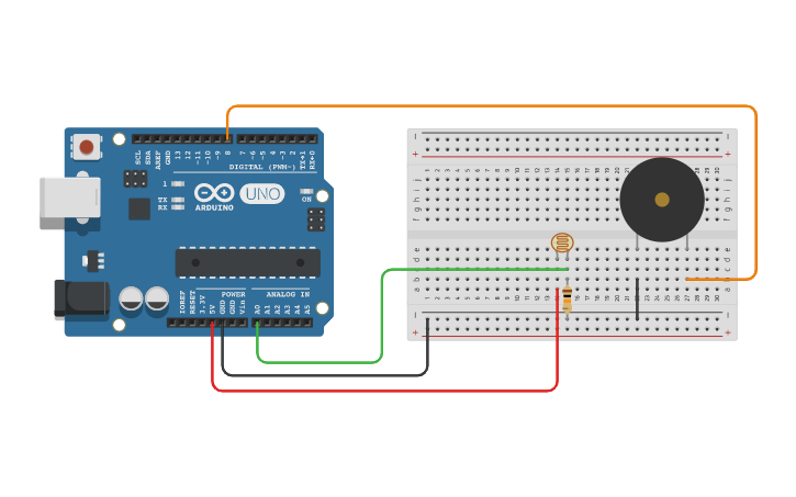 Circuit Design Easy Photoresistor Example Tinkercad