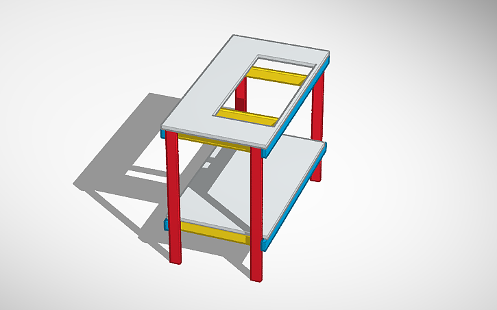 3D design cooktoop - Tinkercad