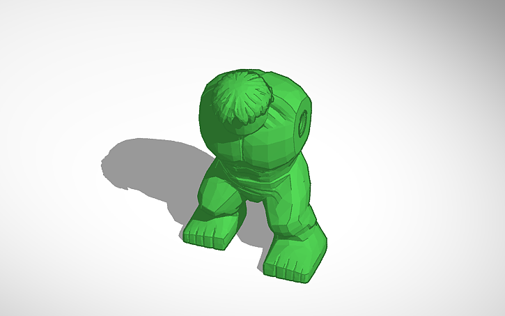 3D design Lego Big Fig - Tinkercad