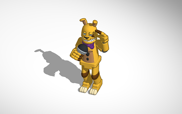 3D design Spring bonnie - Tinkercad