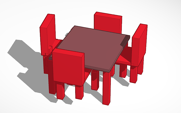 3D design Table | Tinkercad