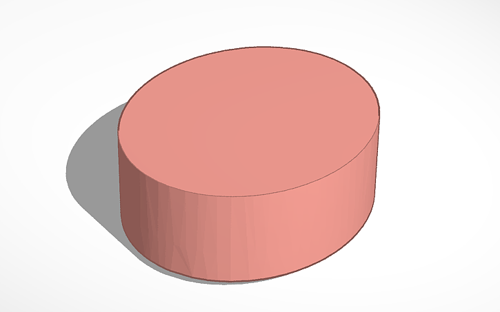 3D design improved disc - Tinkercad