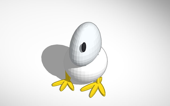 3D design Chicken | Tinkercad
