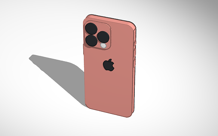 3D design Iphone 14 pro - Tinkercad