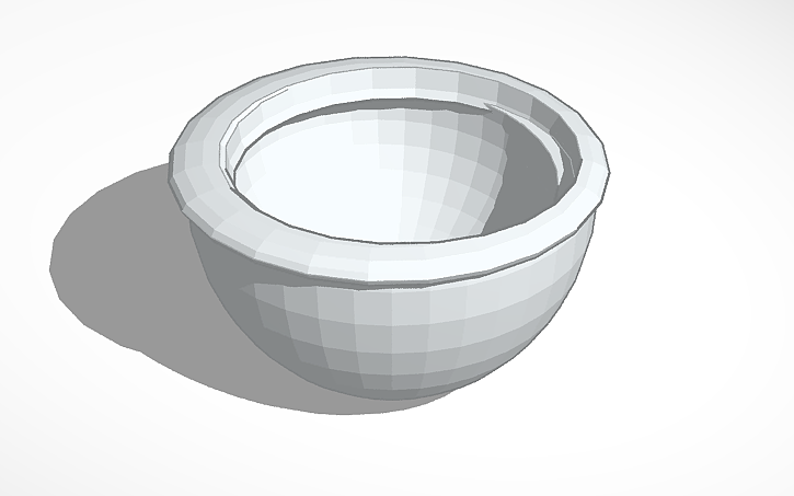 3D design fincan(cup) - Tinkercad